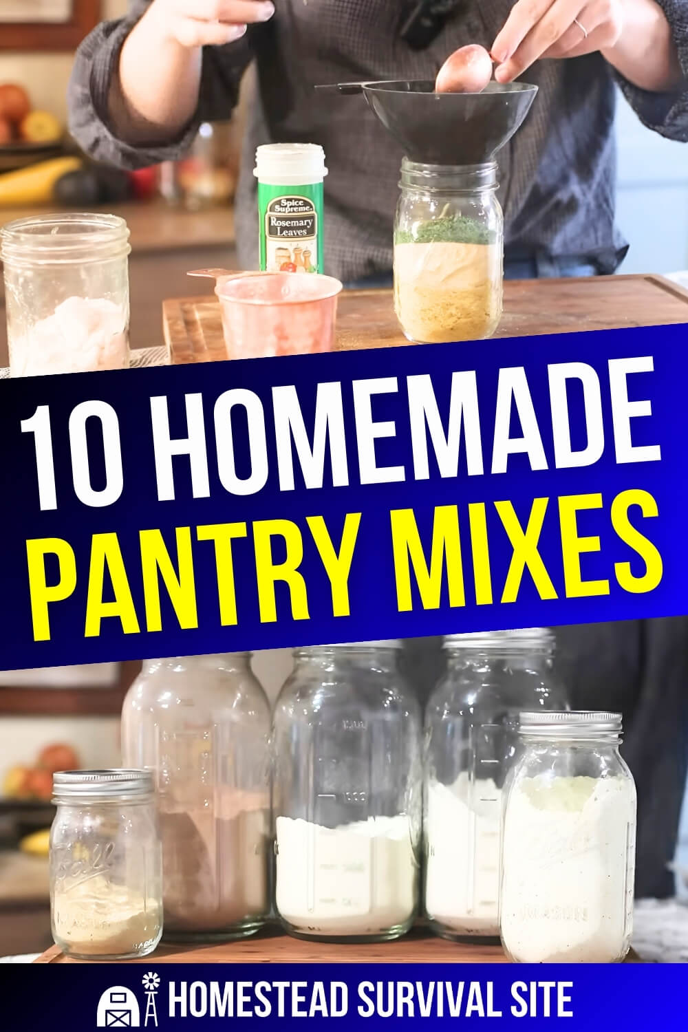 10 Homemade Pantry Mixes to Save You Money