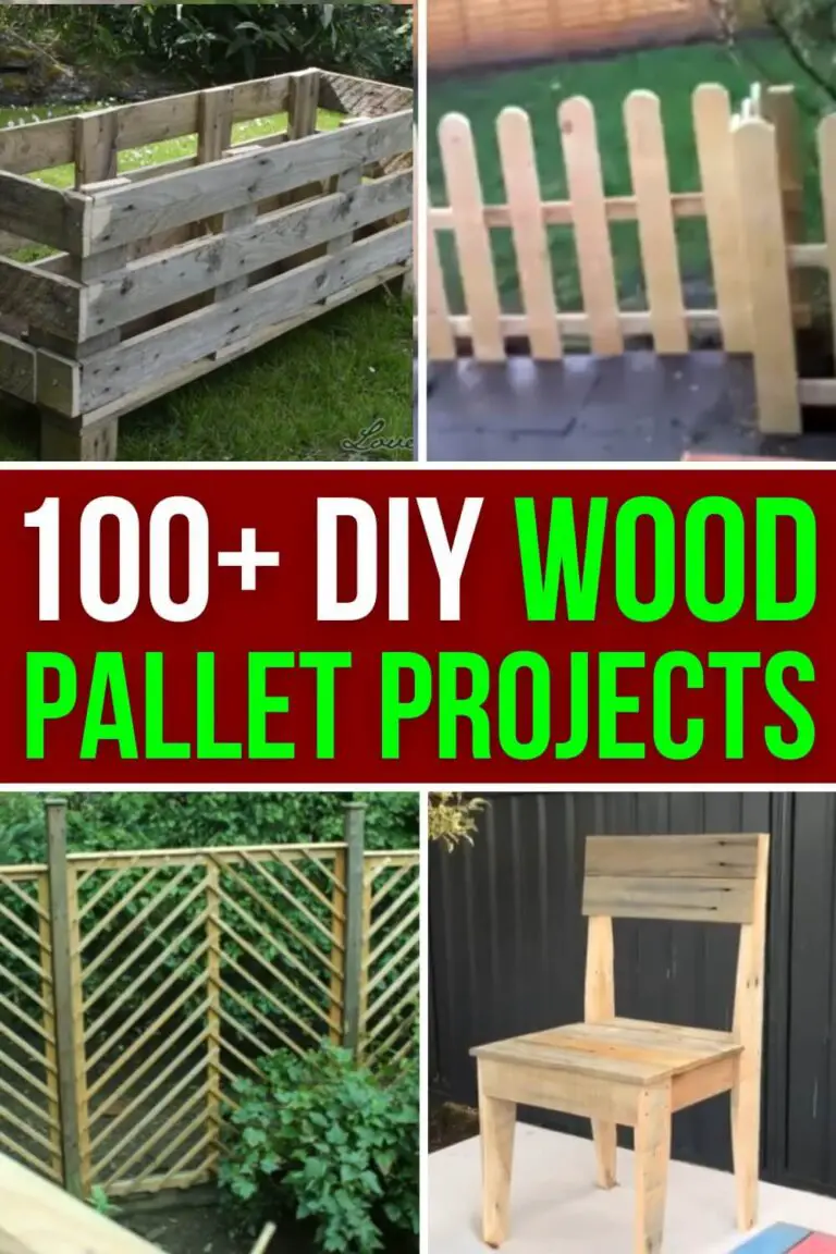 100+ DIY Wood Pallet Projects