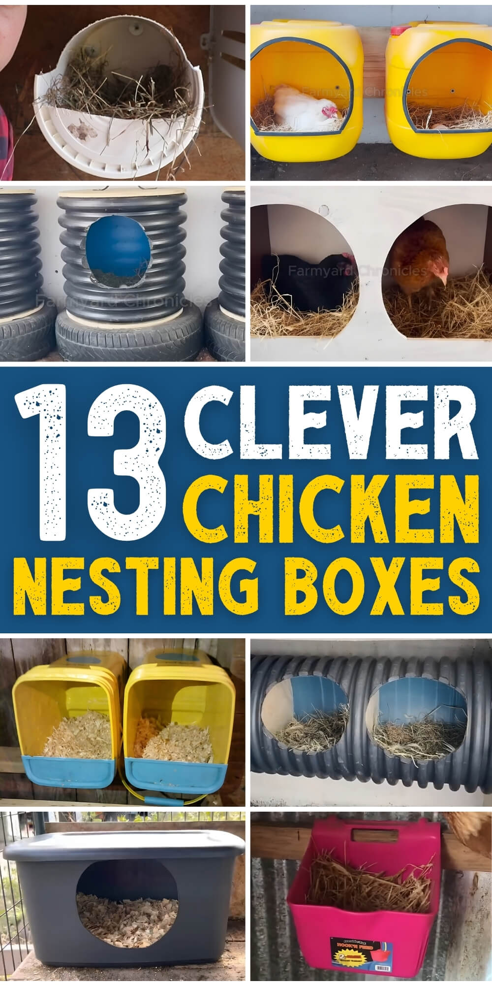 13 Clever Chicken Nesting Boxes