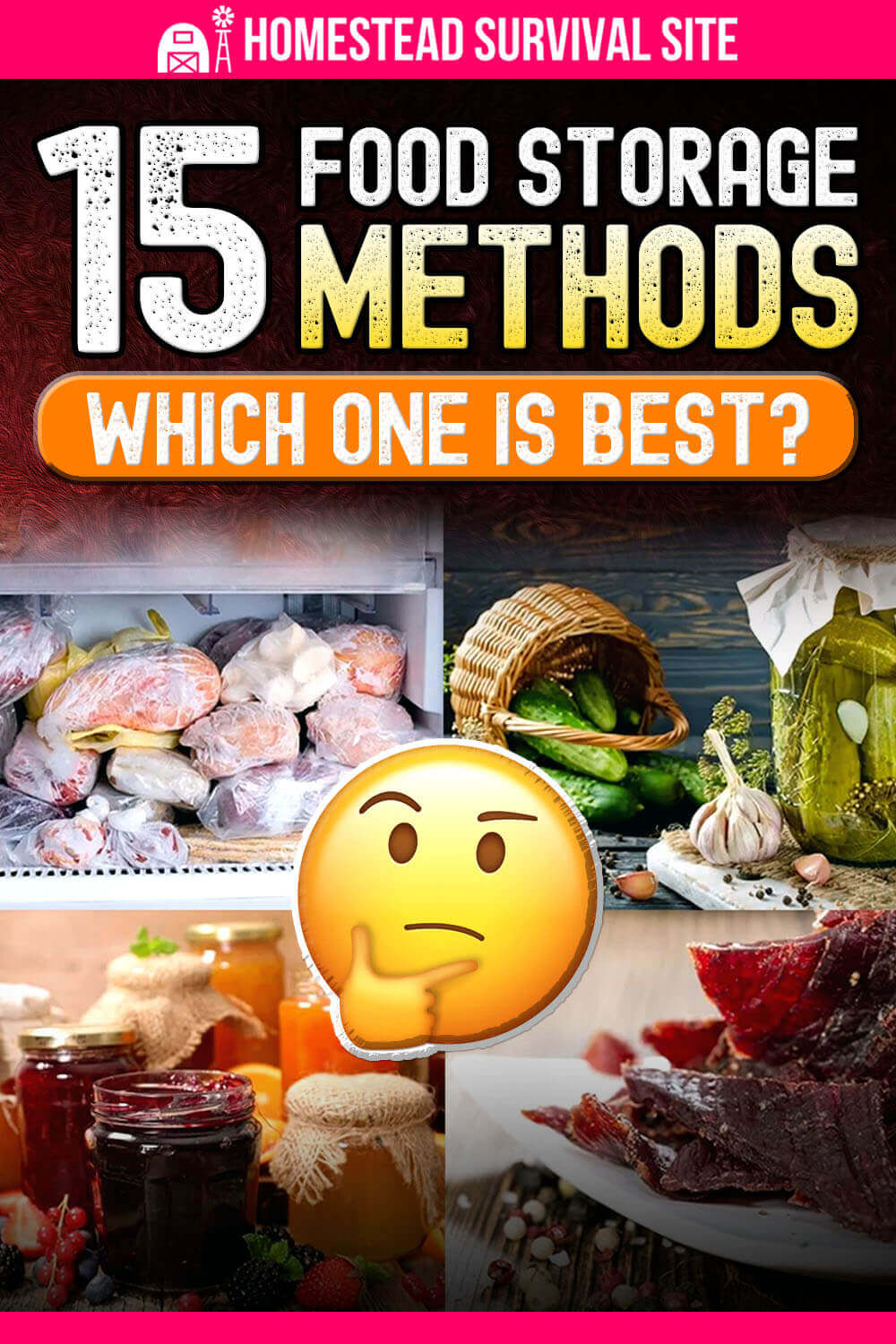 15 Food Storage Methods - Which One Is Best?