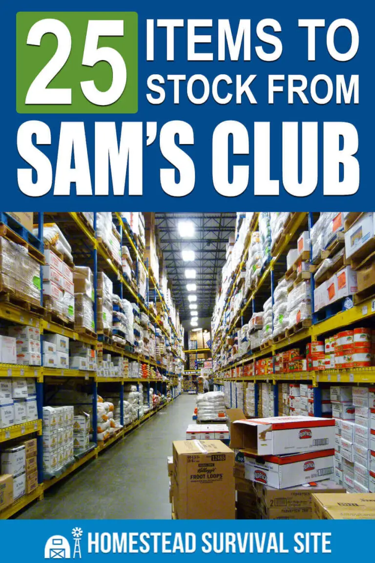 25 Items to Stock From Sam's Club - Homestead Survival Site
