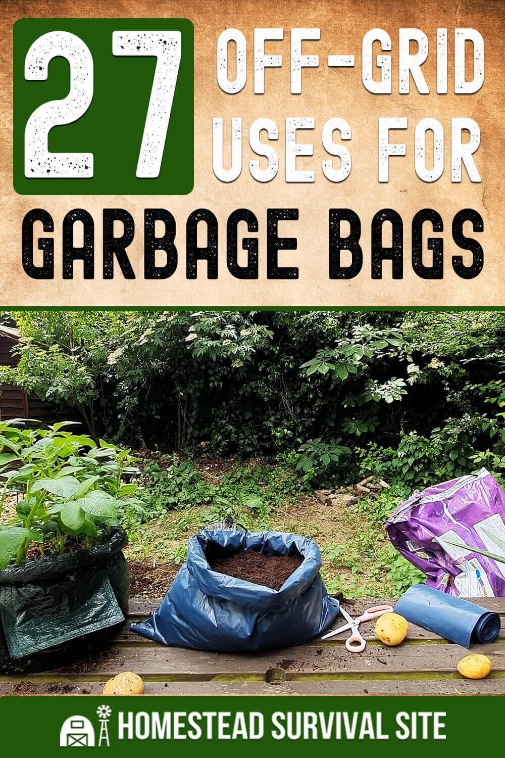 27 Off-Grid Uses for Garbage Bags