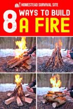 8 Ways to Build a Fire