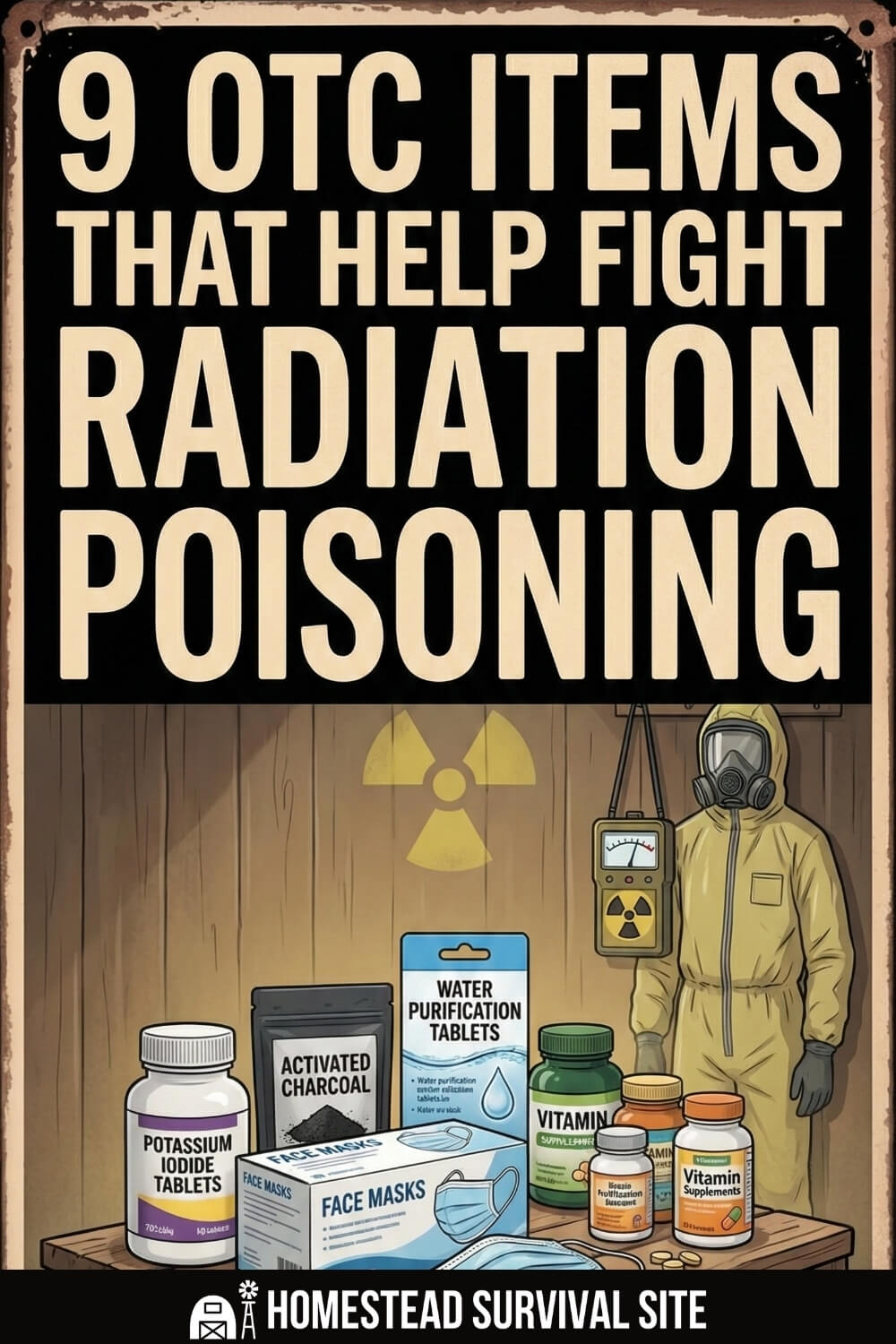 9 OTC Items That Help Fight Radiation Poisoning