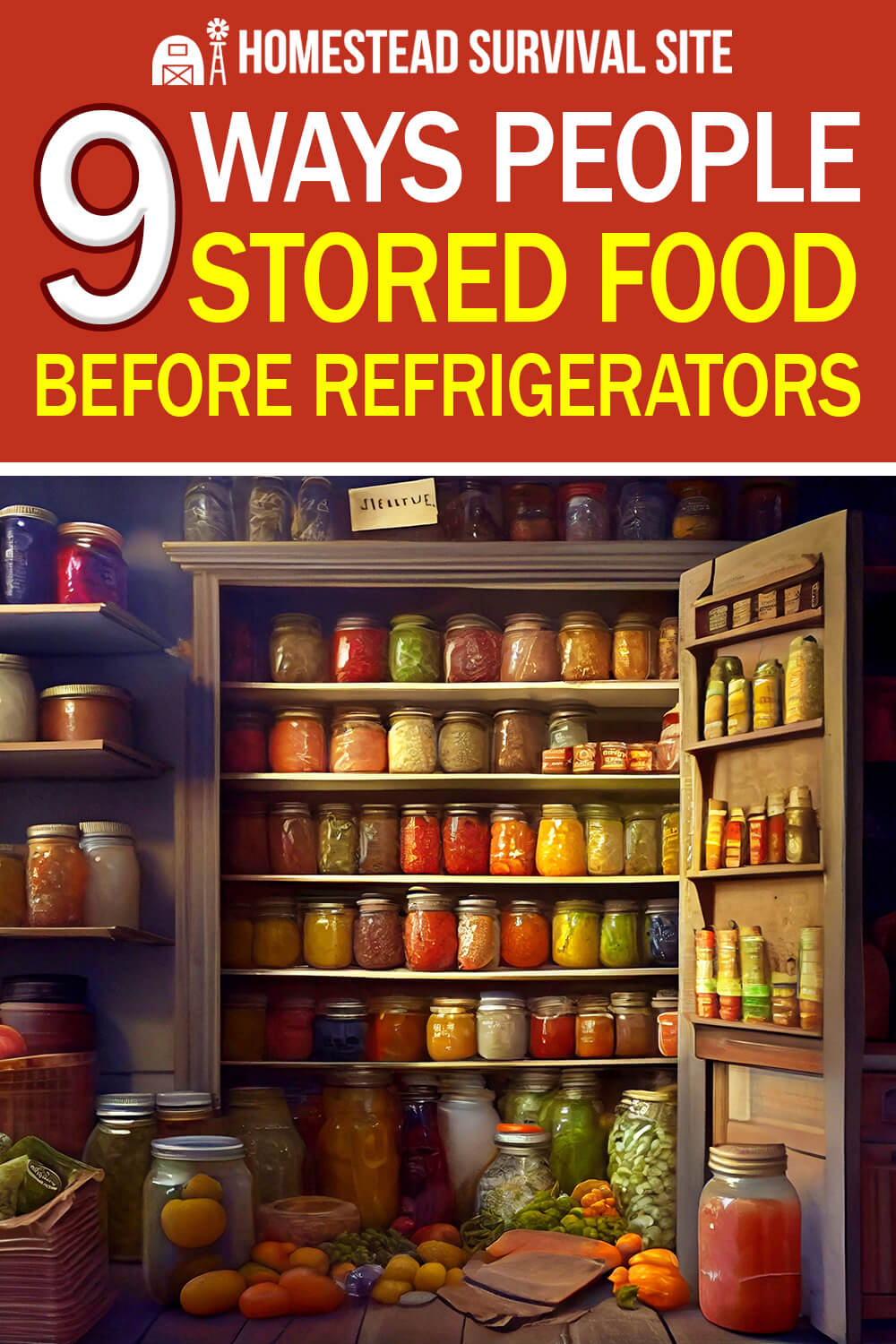 9 Ways People Stored Food Before Refrigerators
