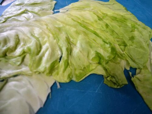 How to Make a Cabbage Bandage