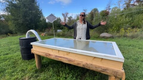 How to Build a Gigantic Solar-Powered Food Dehydrator