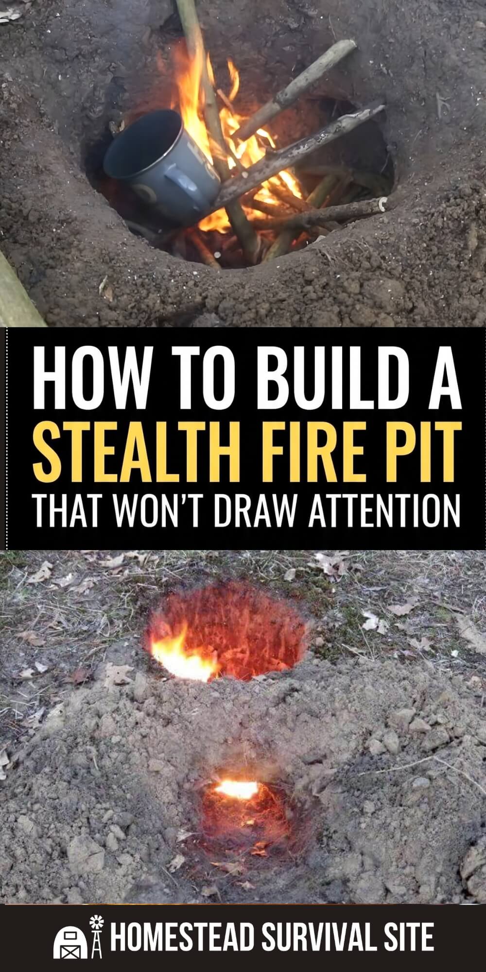 How to Build a Stealth Fire Pit That Won't Draw Attention