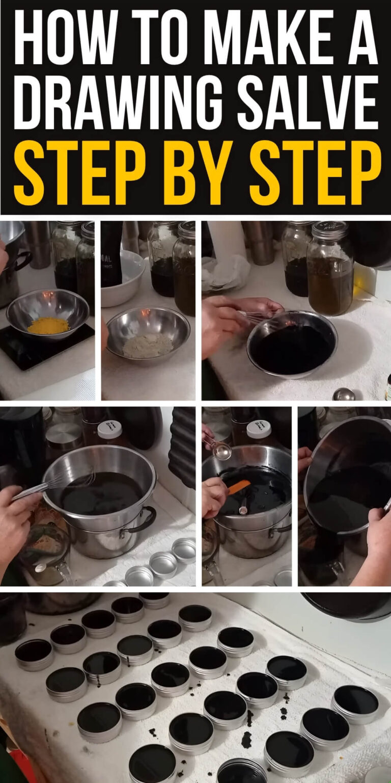 How to Make a Drawing Salve for Bites, Splinters, and More