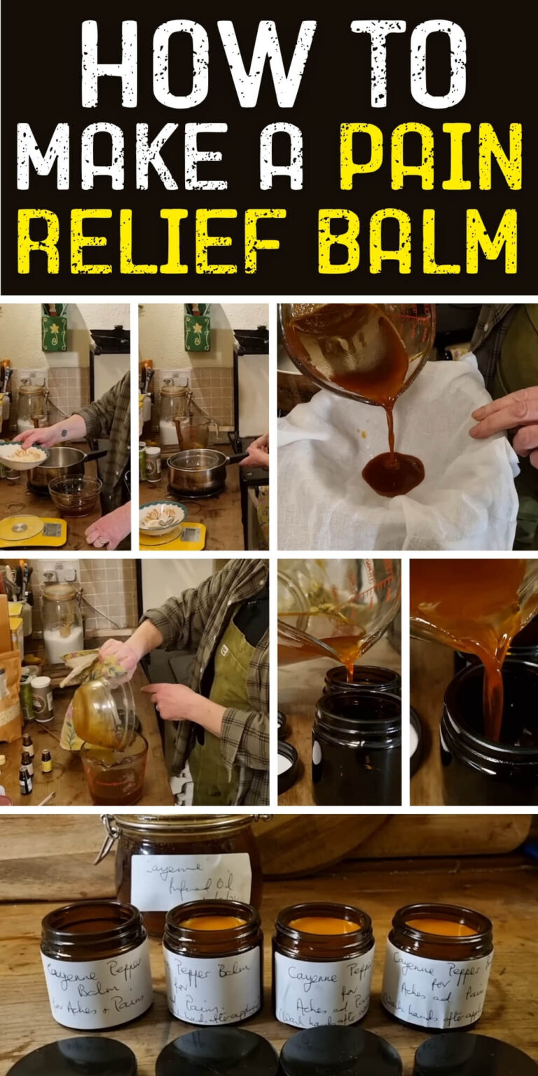 How to Make a Pain Relief Balm