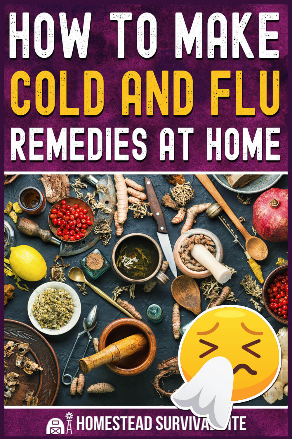 How to Make Cold and Flu Remedies at Home