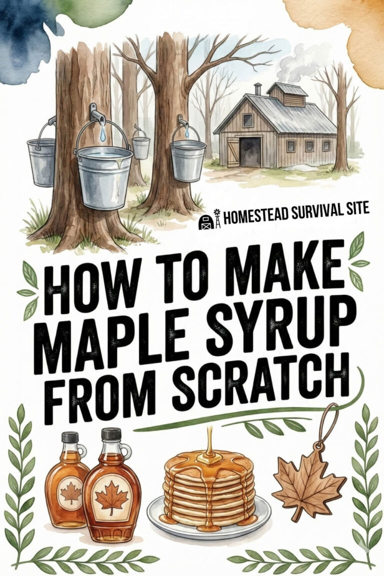 How to Make Maple Syrup from Scratch