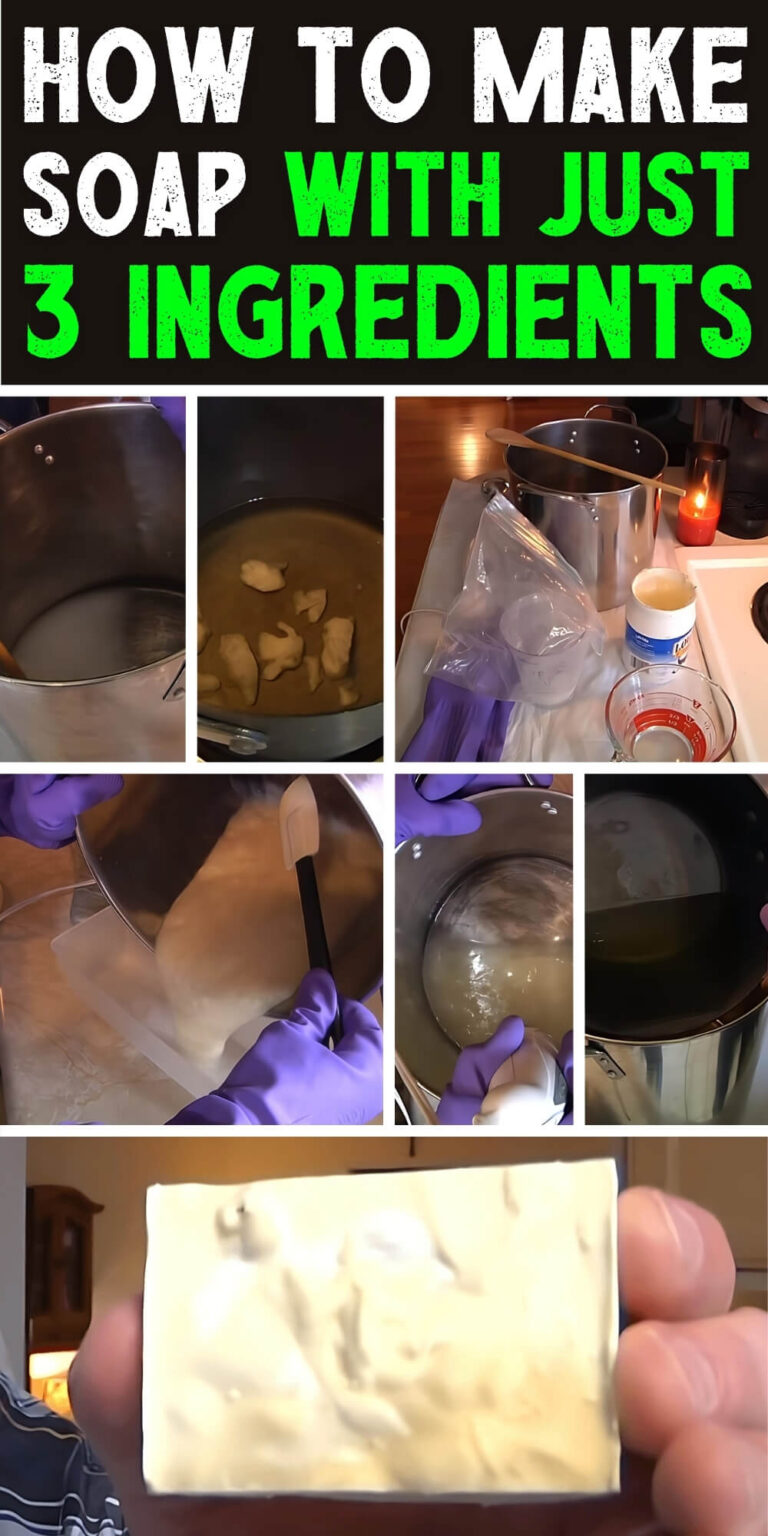 Daily Survival: How to Make Soap With Just 3 Ingredients