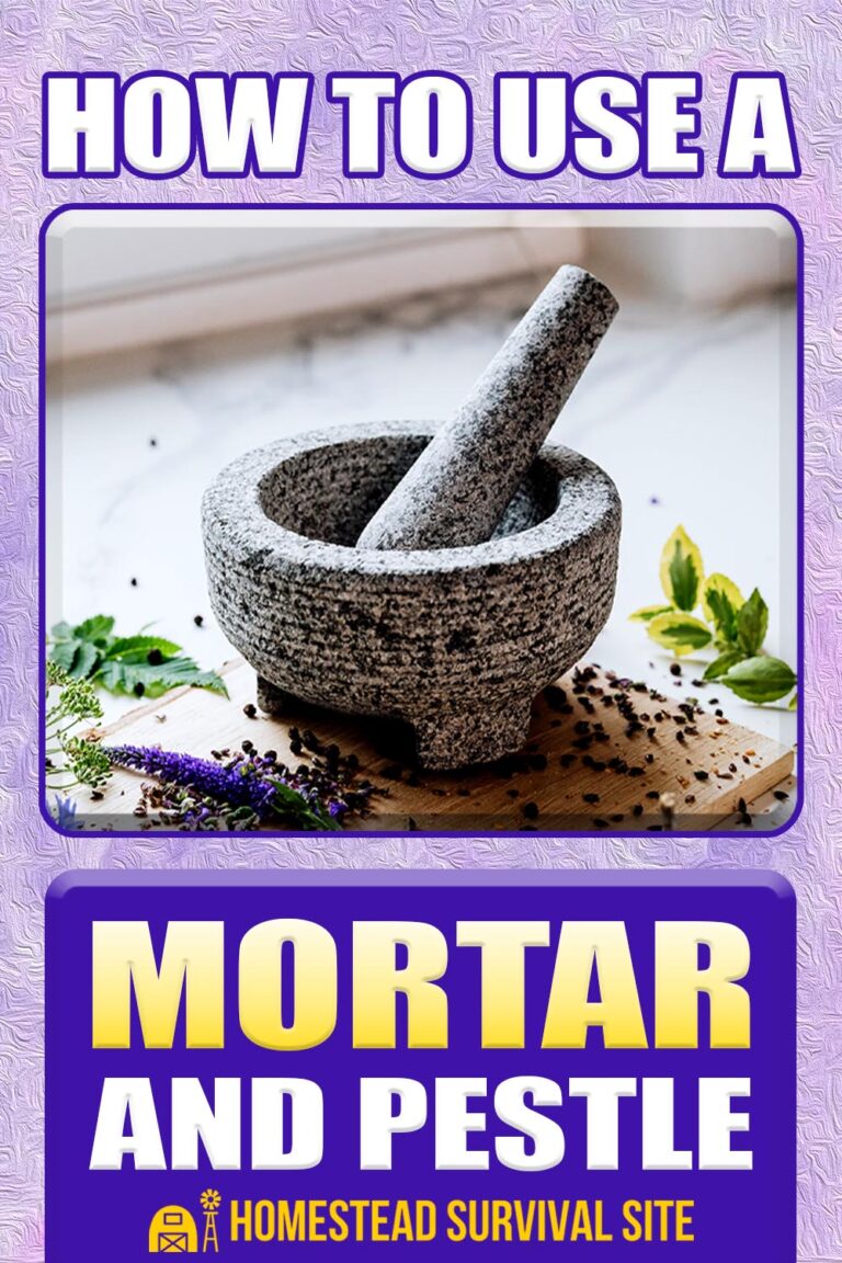 How to Use a Mortar and Pestle