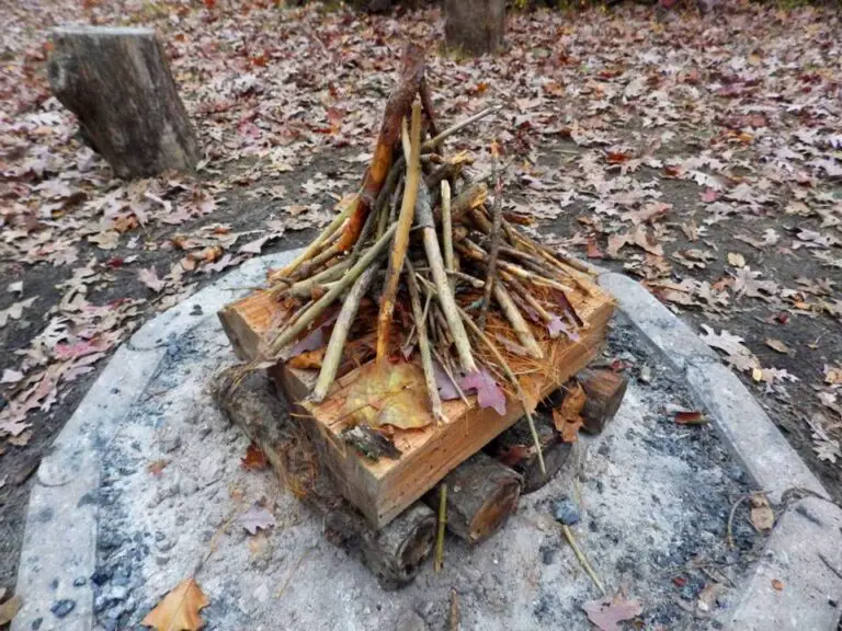 How to Start a Fire Even If The Wood Is Wet