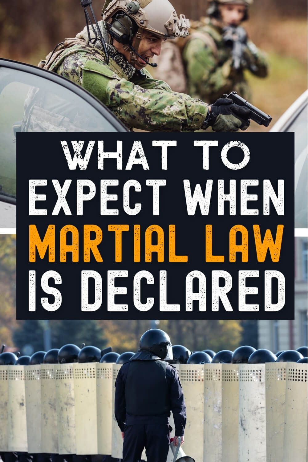 What to Expect When Martial Law is Declared